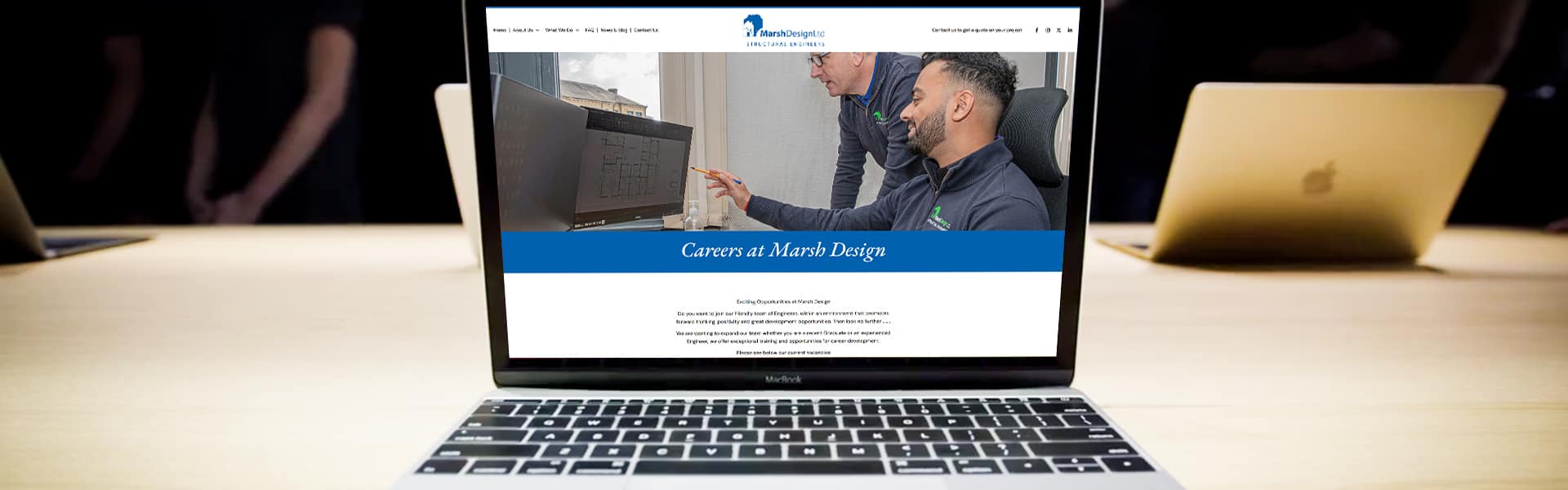 Marsh Design are looking to expand their team - Marsh Design Ltd